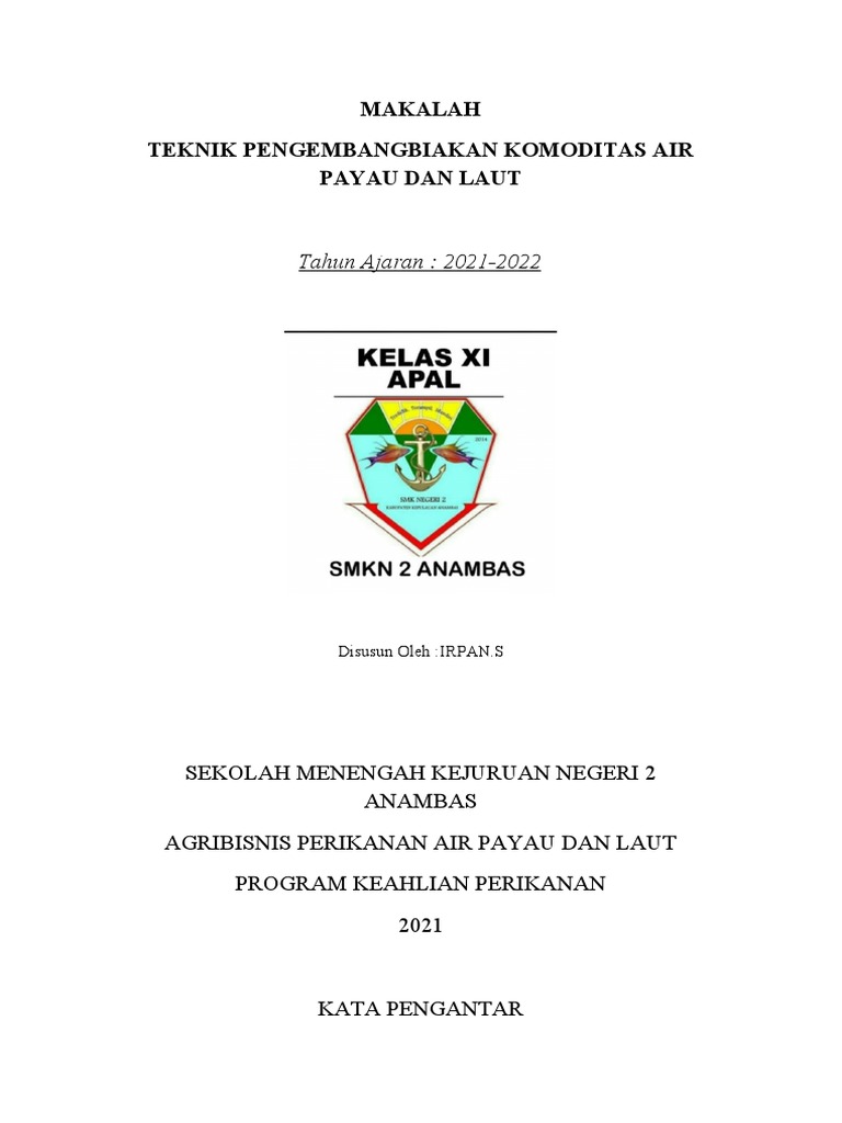 MAKALAH Irpan.s | PDF