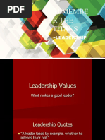 Leadership Lessons from Remember the Titans | PDF | Leadership ...