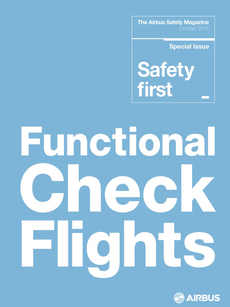 Safety First Special Issue - Functional Check Flights | PDF | Flight ...
