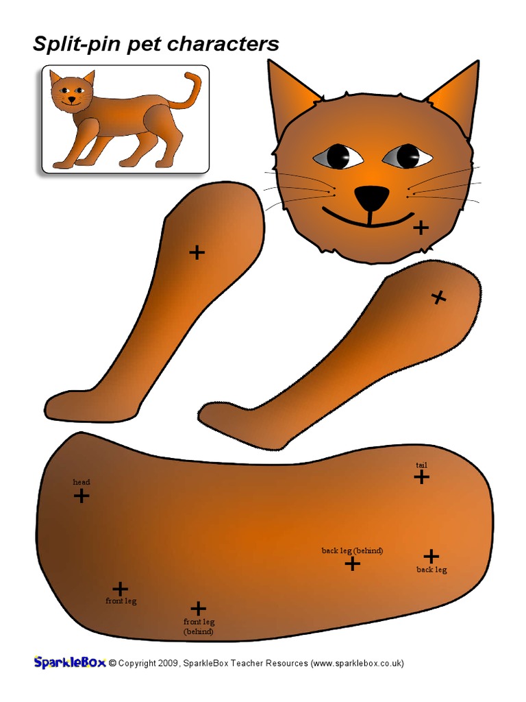 Split-Pin Pet Characters | PDF | Animals And Humans | Animal Welfare