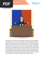 Talumpati Format | PDF