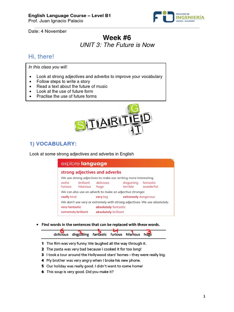 Class#6 B1 | PDF | English Language | Linguistics