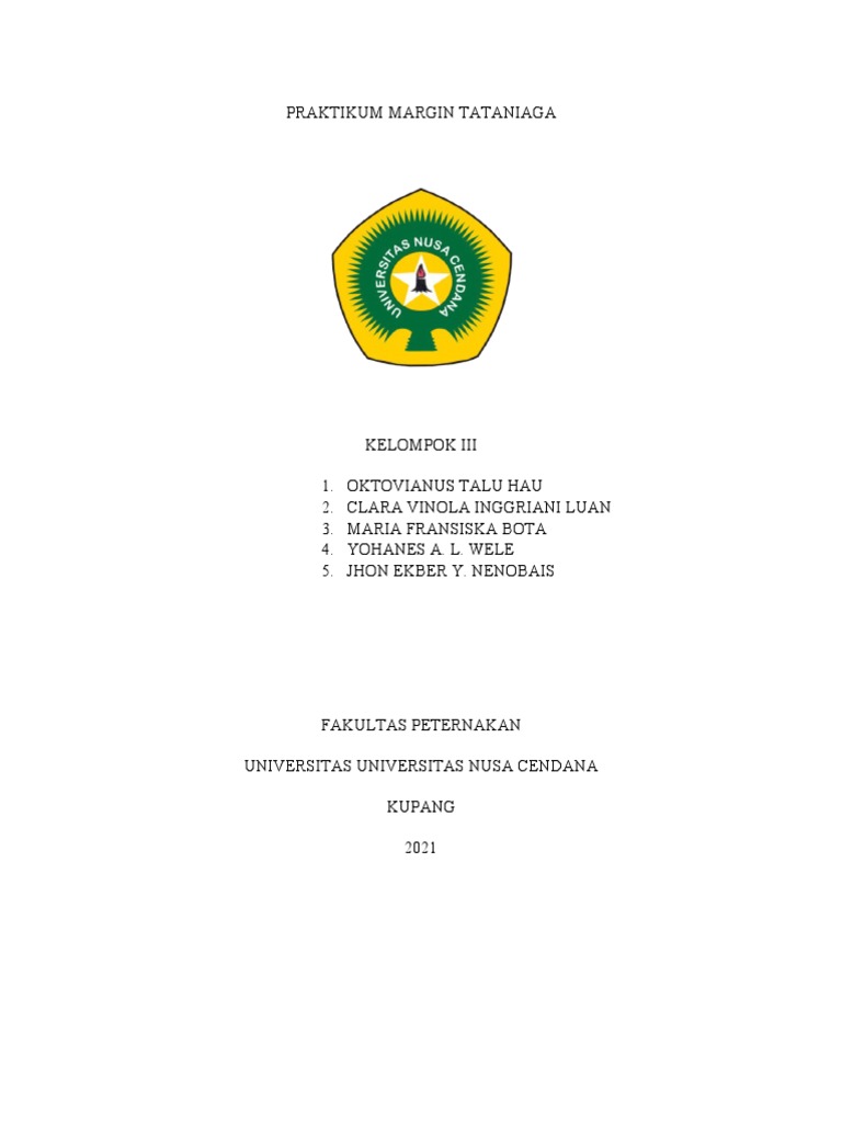 Praktikum Margin Tataniaga | PDF
