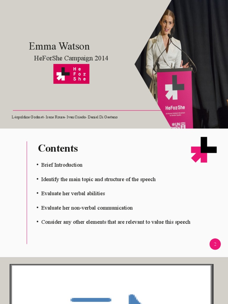 [TITLE] HeForShe Campaign 2014: Emma Watson Gives a Powerful Speech on ...