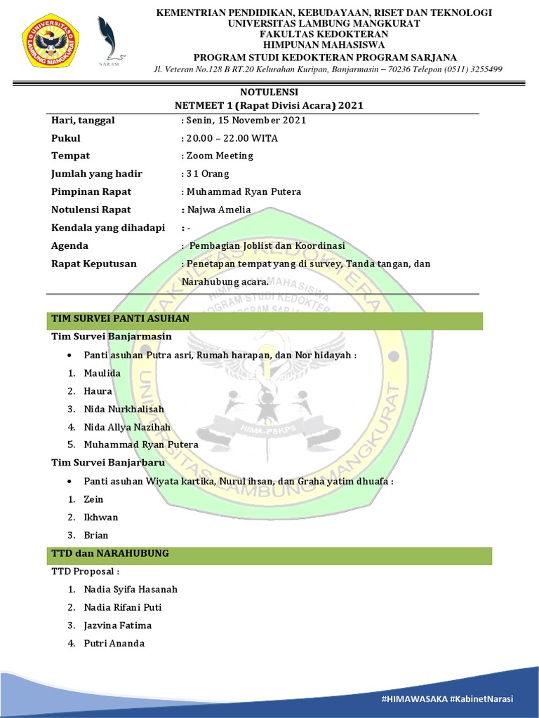 Jl. Veteran No.128 B RT.20 Kelurahan Kuripan, Banjarmasin - 70236 ...