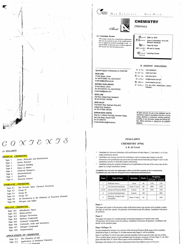 Chem Redspot | PDF | Science | Stoichiometry