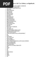 LOS 256 SIGNOS DE IFA Pa Ifa | PDF | Santeria | Religión étnica