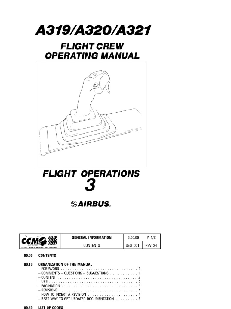 Airbus A320x Flight Crew Operating Manual 3 | PDF | Aviation | Aerospace