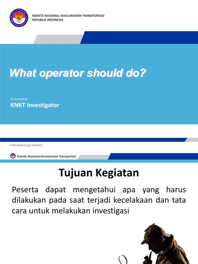 01 What Operator Should Do | PDF