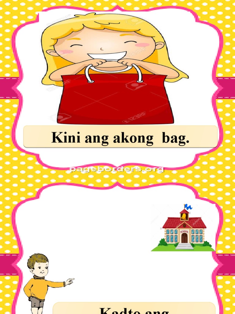 Kini Ang Kana Ang | PDF