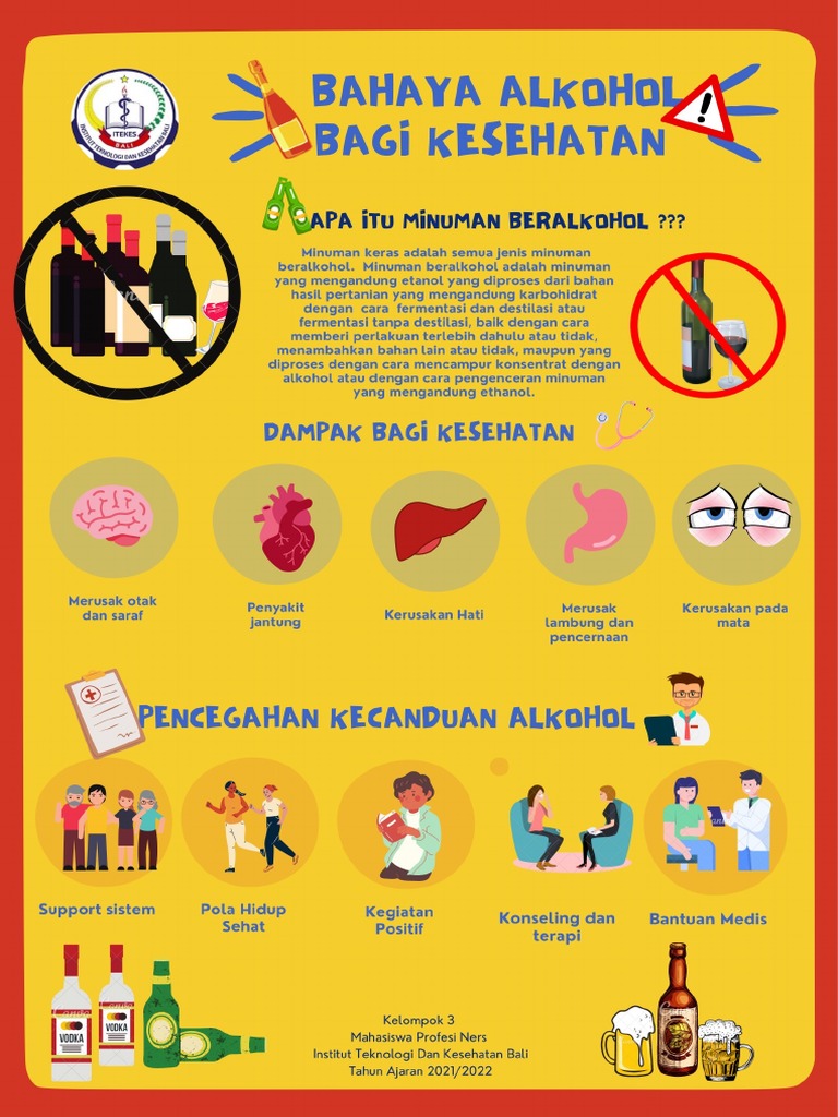 Poster Bahaya Alkohol | PDF