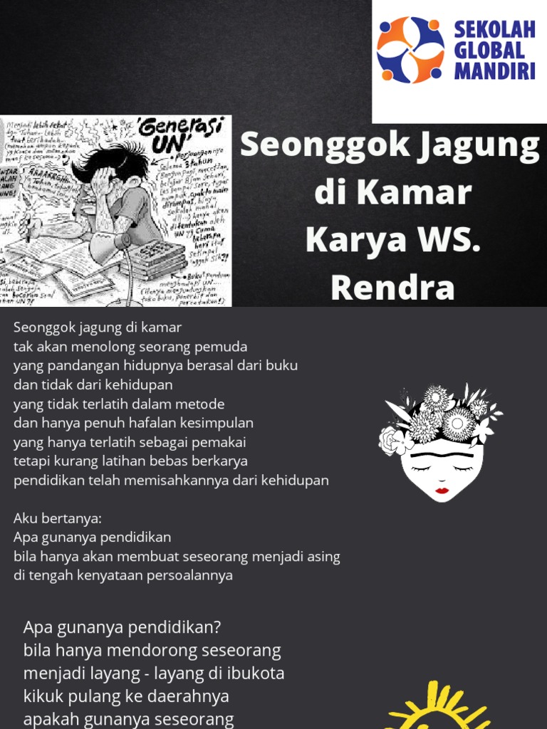 Puisi Seonggok Jagung | PDF