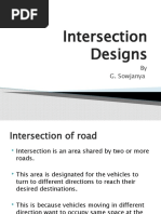 Highway Engineering I - Topic 6 - Intersections Interchanges | PDF | Interchange (Road ...