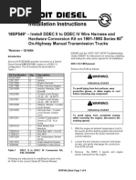 Detroit - DDEC III & IV | PDF | Electrical Connector | Ignition System