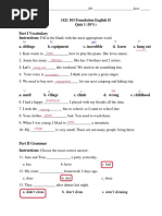 Grammar Games Infinitives of Purpose Worksheet | PDF