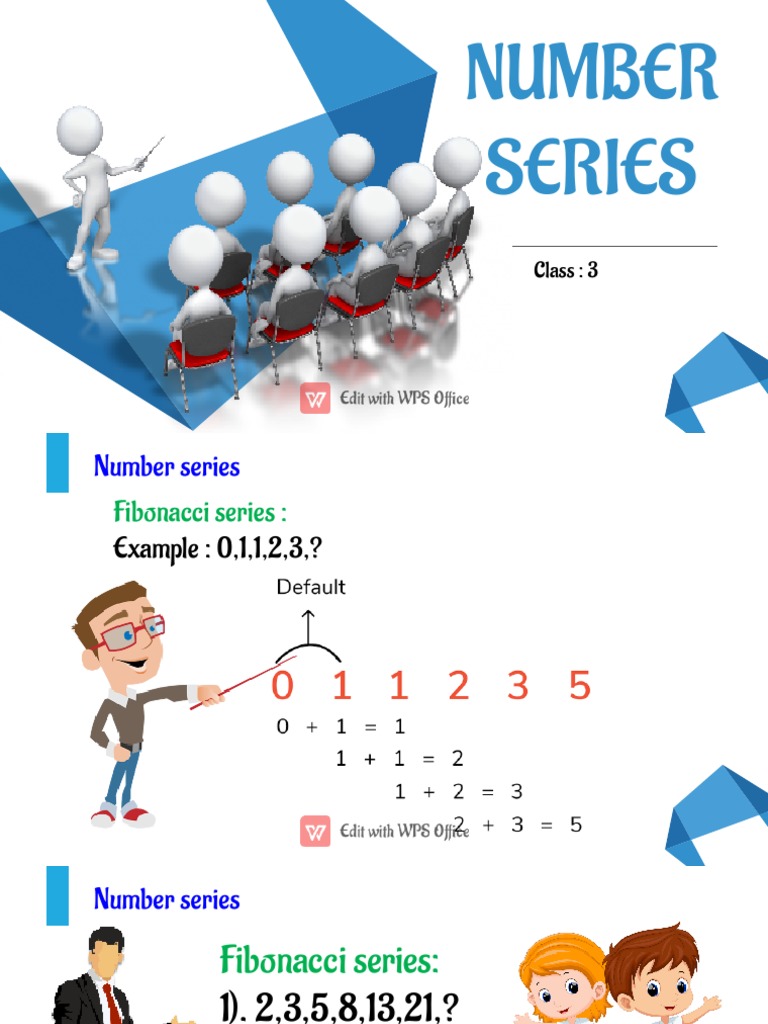 01.number Series Class 3-WPS Office | PDF | Arithmetic | Mathematics