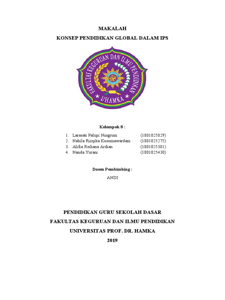 Pendidikan Global dalam IPS SD Indonesia | PDF | Politik