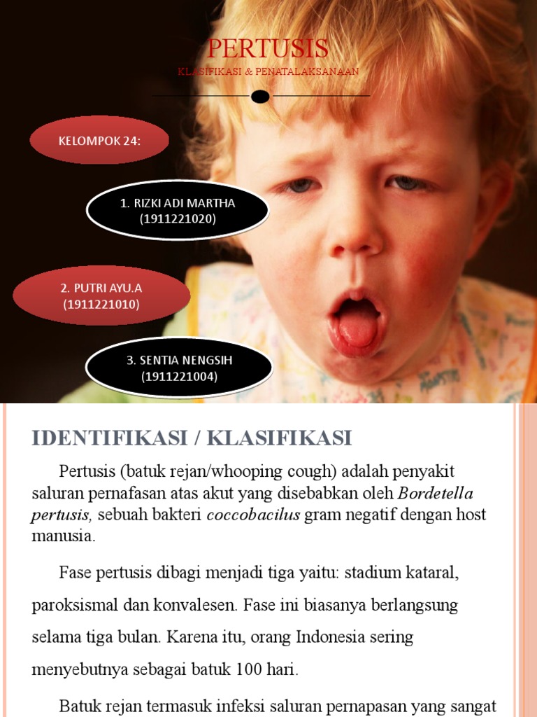 24 - Pertusis - Klasifikasi & Penatalaksanaan | PDF