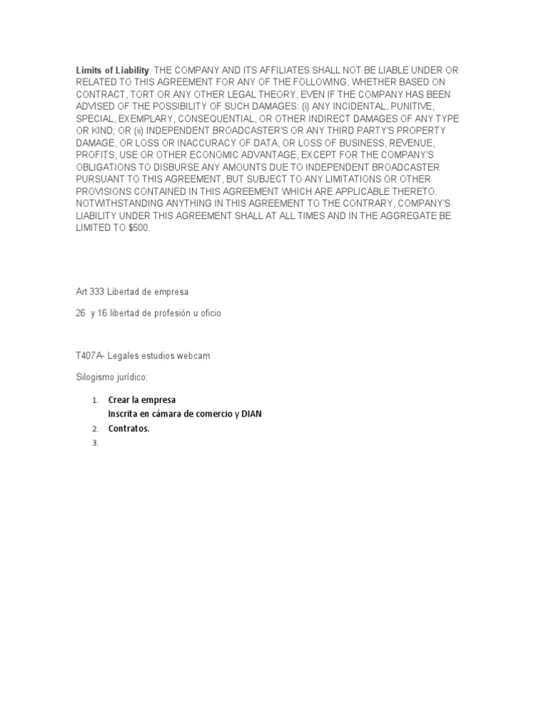 Limits of Liability | PDF