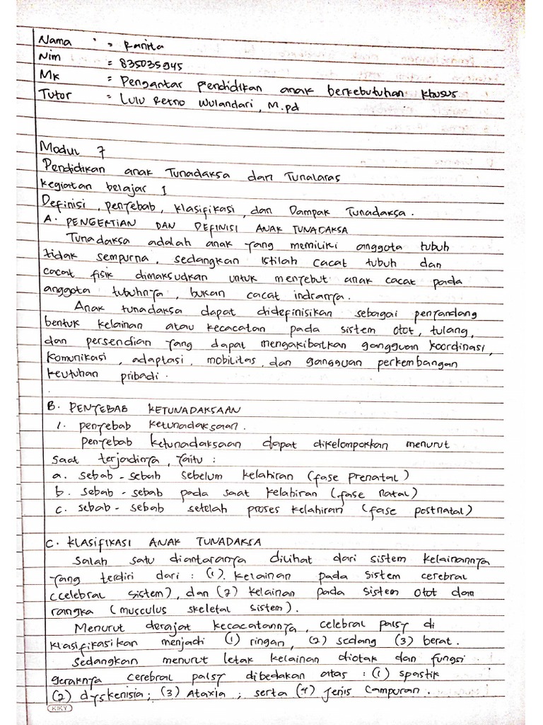 Rangkuman Modul 7&8.pdgk4407 | PDF