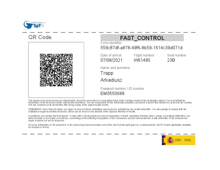QR Code: Fast - Control | PDF