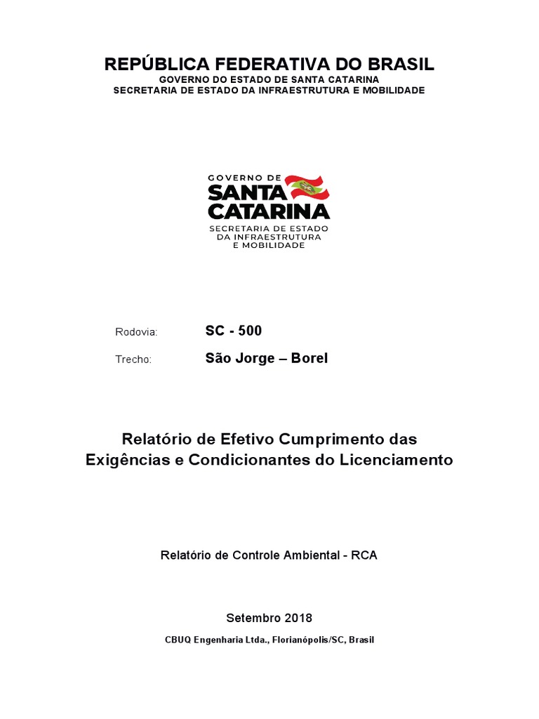 Modelo RCA (Versão Setembro-2018) | PDF | Desperdício | Efluente