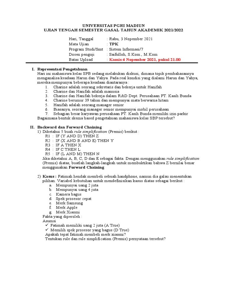 Uts TPK | PDF | Teknologi & Rekayasa