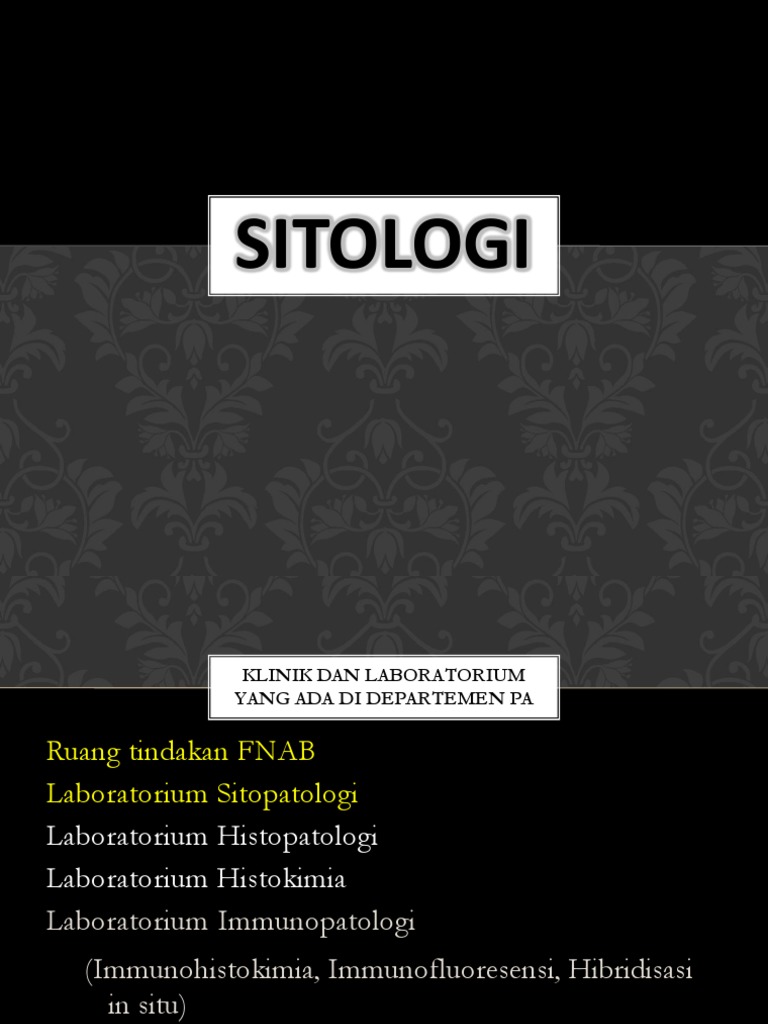 Sitologi 2020 | PDF