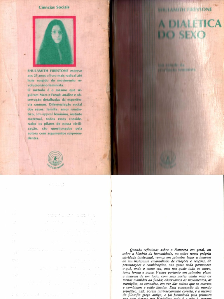 Livro Pt Br Shulamith Firestone A Dialética Do Sexo Pdf