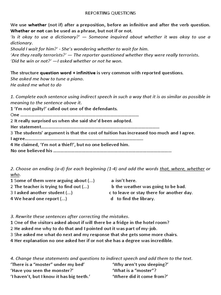 Whether or Not Can Be Used As A Phrase, But Not If or Not | PDF | Question