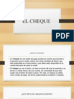 Cheque Cruzado: Definición y Cobro | PDF | Cheque | Bancos