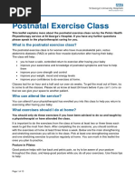 6 - Pelvic Rocking Exercises | PDF | Pelvis | Abdomen