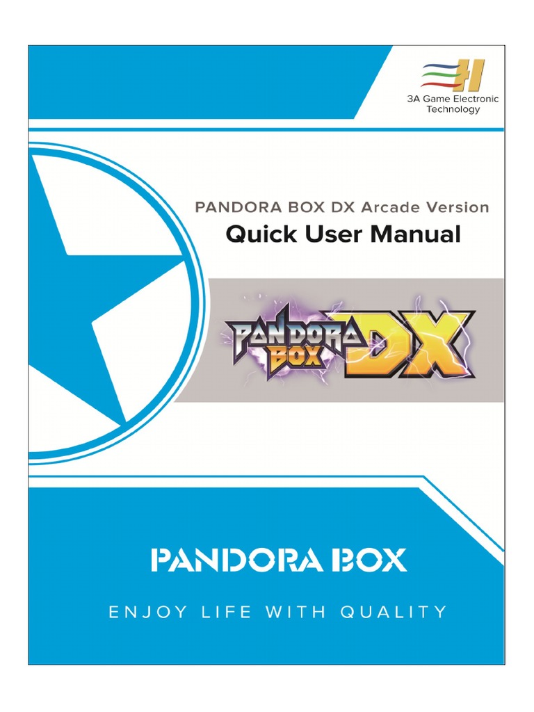 Pandora DX Jamma Manual | PDF