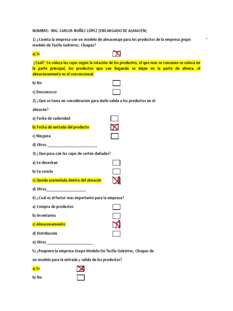 Encuesta Grupo Modelo | PDF | Economias | Business