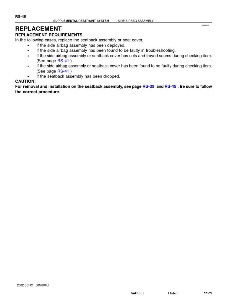 Replacement: RS-41 RS-41 | PDF | Computers | Technology & Engineering
