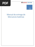 Manual de Requerimientos de Entrega en Cedis | PDF | Logística | Cadena de suministro