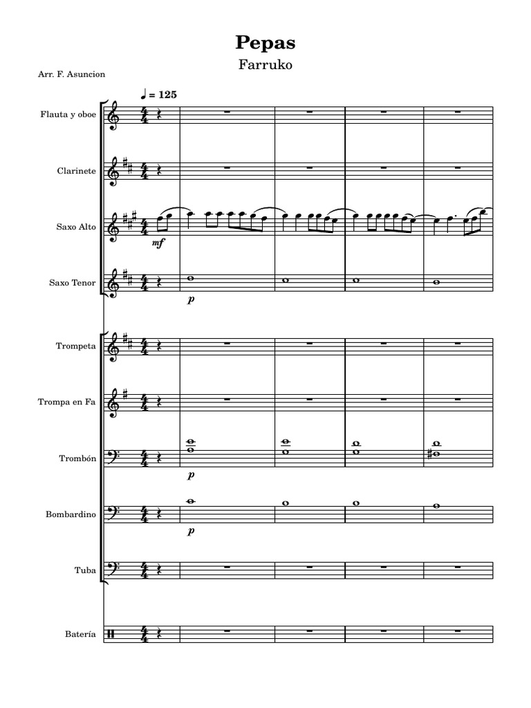 Pepas: Farruko | PDF | Classical Music | African American Music