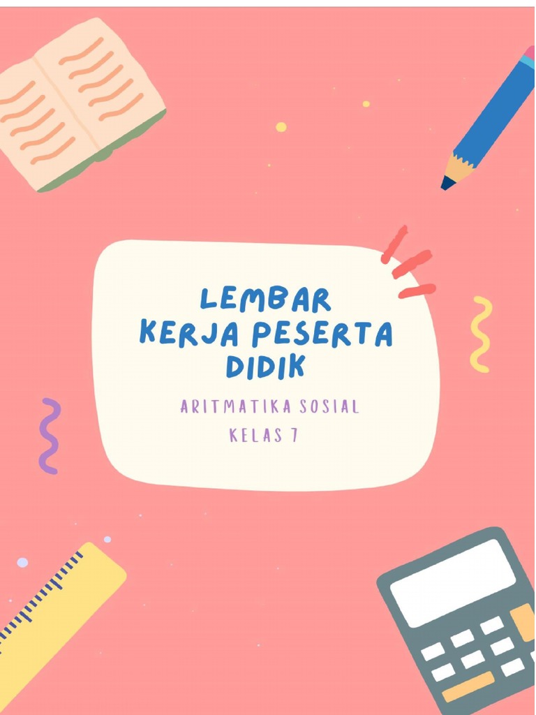 E-Lkpd Aritmatika Sosial Kelas 7 | PDF