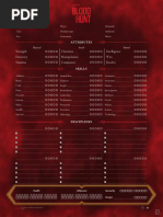 VTM 5e Character Sheet | PDF