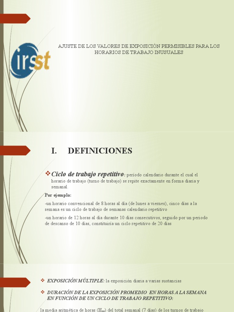 Adjust TLV TWA Posgrado | PDF | Cianuro | Sustancias químicas