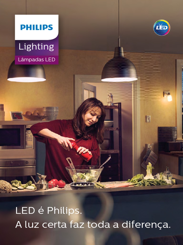 Catálogo Philips - Iluminação - LED | PDF | Lâmpada incandescente ...