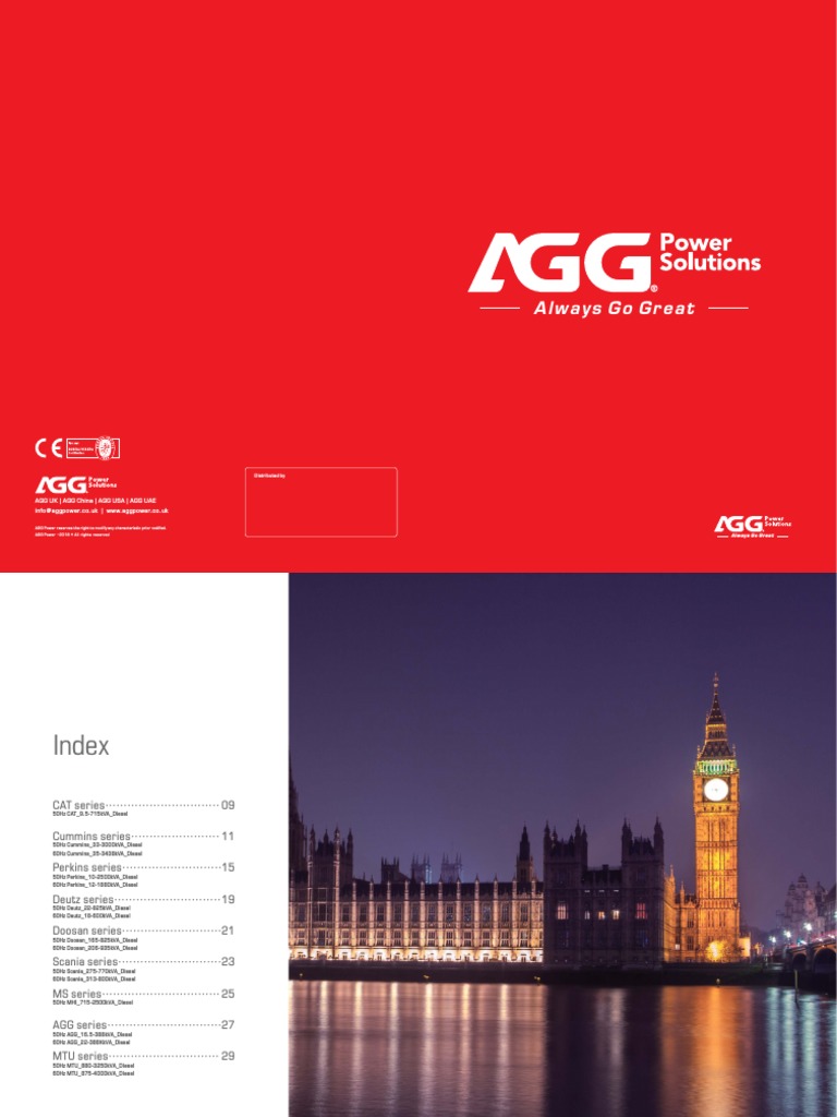 2019 Agg Power Catalog | PDF