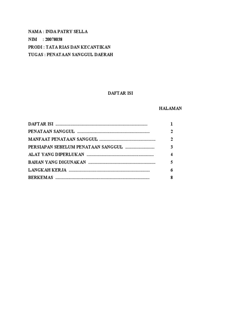 373500484-Jobsheet-Sanggul-Ciwidey Salinan | PDF