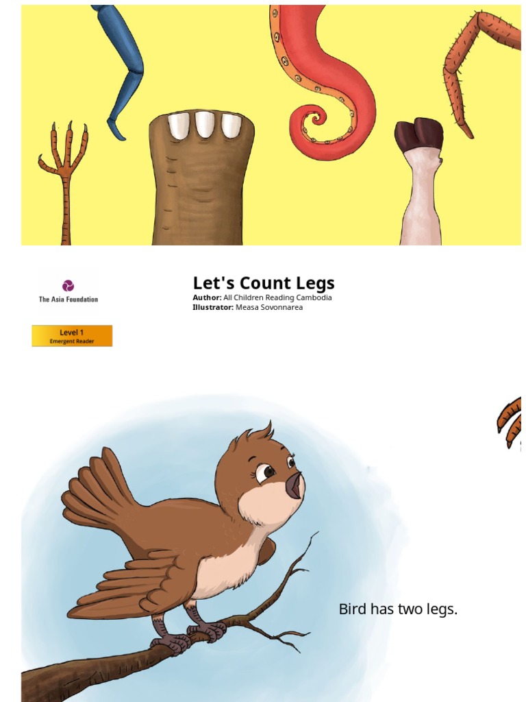 Let S Count Legs | Download Free PDF | Creative Commons License