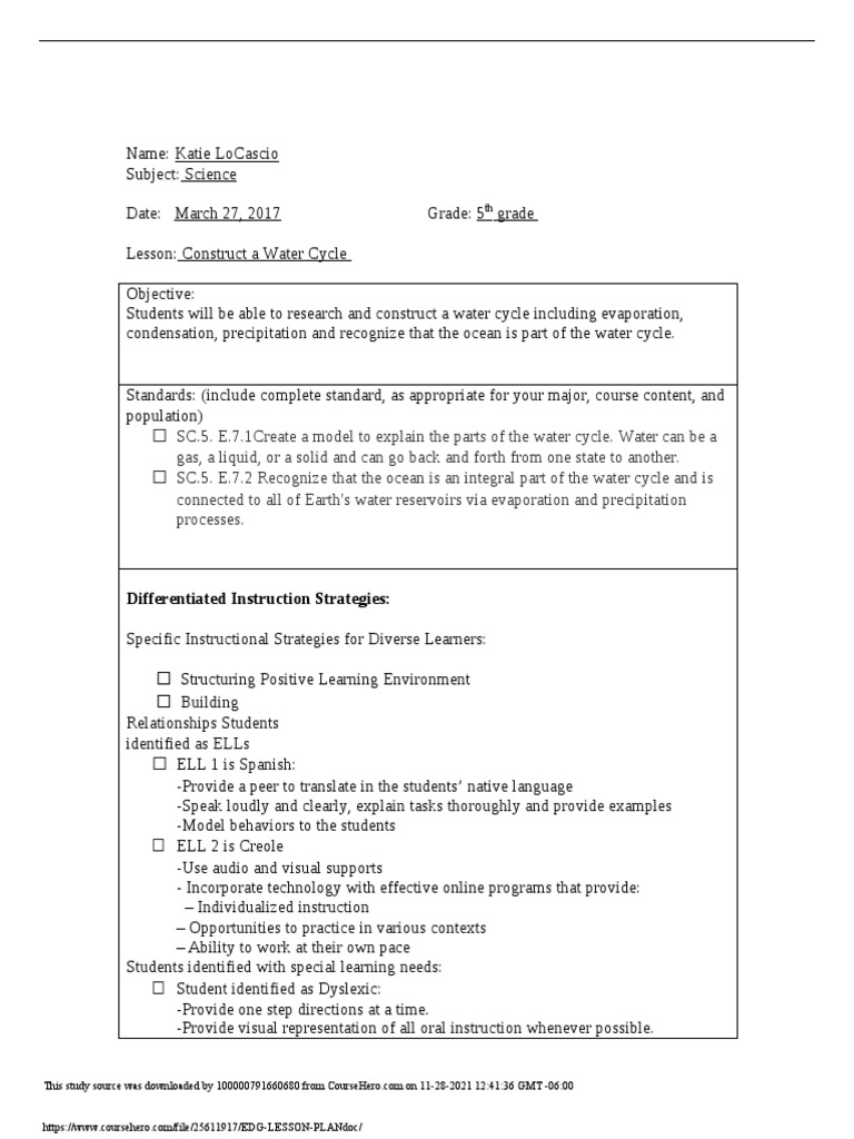 Science Grade 5.2 | PDF | Water | Water Cycle