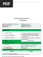 Cot Science 6 - 4TH Quarter | PDF | Planets | Solar System