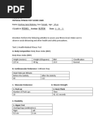 STATION 4 - Zipper Test (PILOT TEST) | PDF | Finger | Elbow