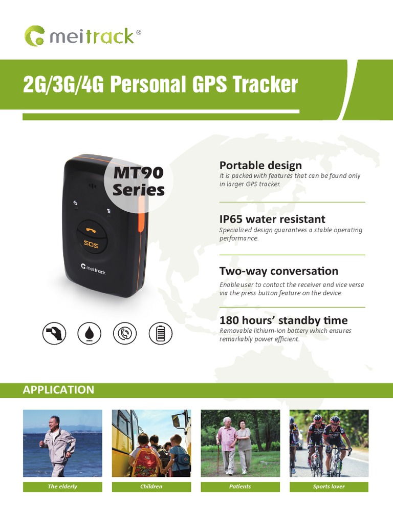 2G/3G/4G Personal GPS Tracker: MT90 Series | PDF | Gsm | 3 G