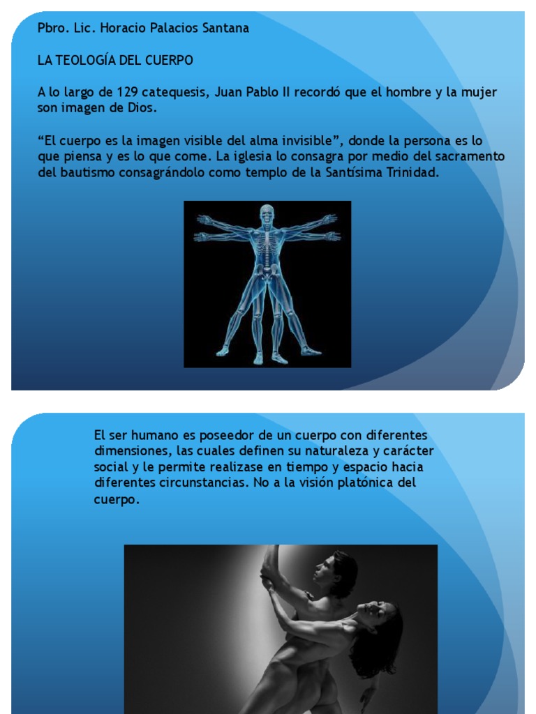 La Dignidad del Cuerpo Humano | PDF | Dios | eucaristía
