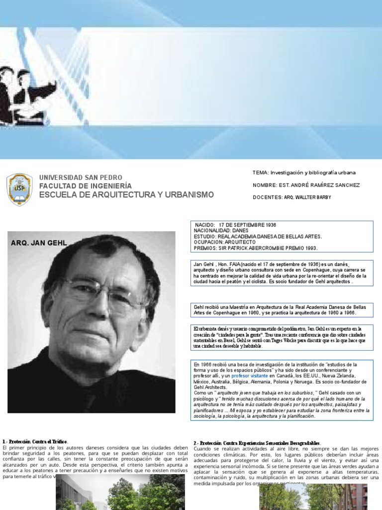 Obra y Arq. Jan Gehl | PDF | Peatonal | Sao Paulo